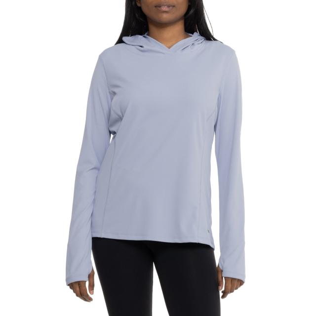 (取寄) エディーバウアー サンスケープ ブーディ - Upf 50 Eddie Bauer Sunscape Hoodie  - UPF 50  Eventide Blue