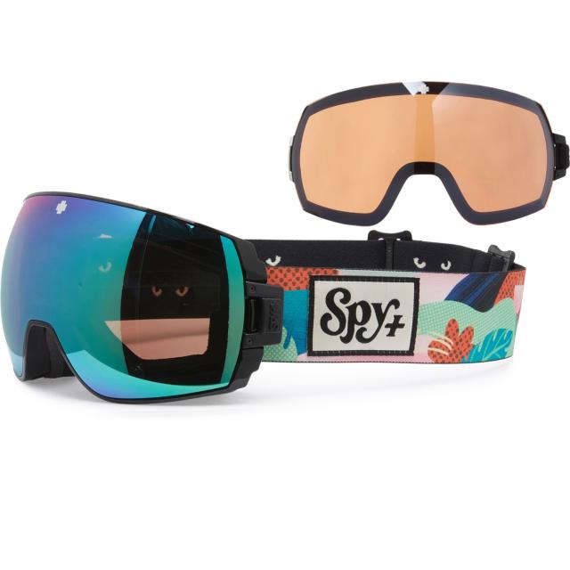 (取寄) スパイ レガシー セ スキー ゴーグルズ - エクストラ レンズ Spy Optic Legacy SE Ski Goggles - Extra Lens  Jungle Cat/Happy Bronze Light Green Spectra Mirror