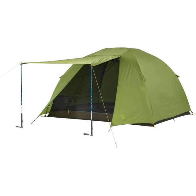 (取寄) SJK デイブレイク 4 テント - 4-パーソン 3-シーズン SJK Daybreak 4 Tent - 4-Person, 3-Season  Green
