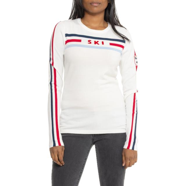 (取寄) マイスター スキー クルー セーター Meister Ski Crew Sweater  White Cloud/Red