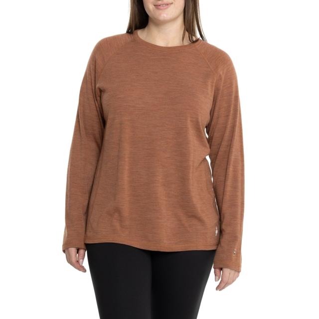 (取寄) スマートウール クラシック サーマル ベース レイヤー トップ - メリノ ウール, ロング スリーブ SmartWool Classic Thermal Base Layer Top - Merino Wool, Long Sleeve Copper Heather