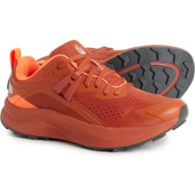 (取寄) ノースフェイス レディース ヒプノム トレイル ランニング シューズ The North Face women Hypnum Trail Running Shoes (For Women) Sienna Brown/Solarcoral