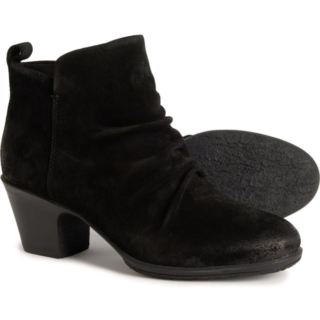 (取寄) コンフォーティヴァ レディース ブランディ ブーツ Comfortiva women Brandy Boots (For Women)  Black Suede