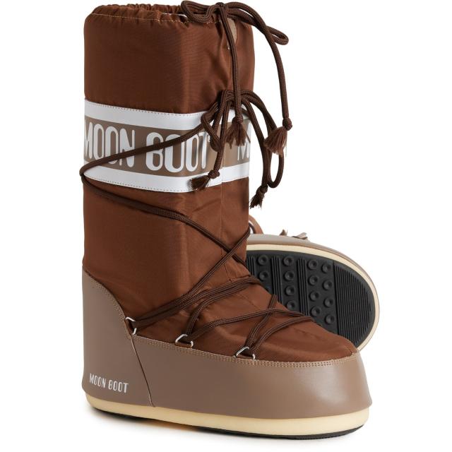 (取寄) レディース アイコン ナイロン ブーツ MOON BOOTS women Icon Nylon Boots (For Women)  087-Shitake