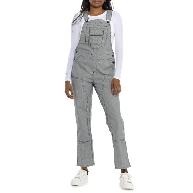 (取寄) ダブテイル ワークウェア フレッシュリー オーバーオール DOVETAIL WORKWEAR Freshley Overalls  Indigo Stripe