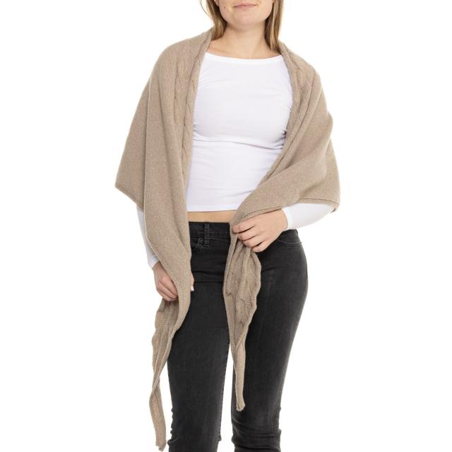 (取寄) フリーピープル コーストライン ケーブル ニット スカーフ Free People Coastline Cable Knit Scarf  Oatmeal