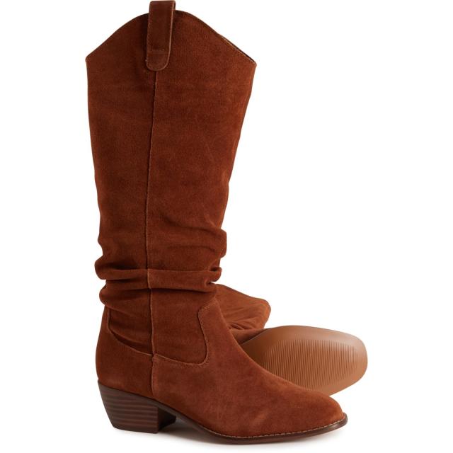 (取寄) ミア レディース スロウチ ニー-ハイ ブーツ MIA women Lue Slouchy Knee-High Boots (For Women)  Cognac