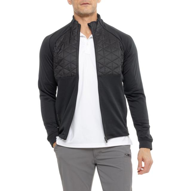 (取寄) ガルビングリーン フルジップ ゴルフ ジャケット GALVIN GREEN Deter Full-Zip Golf Jacket -Insulated  Black