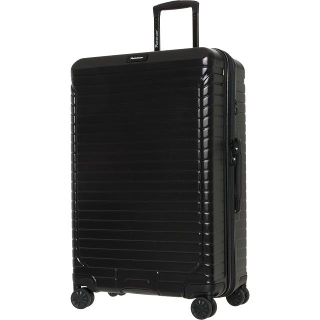 (取寄) 27インチ グスト スピナー スーツケース - ハードサイド, エクスパンダブル, ブラック Pathfinder 27” Gusto Spinner Suitcase - Hardside, Expandable, Black  Black