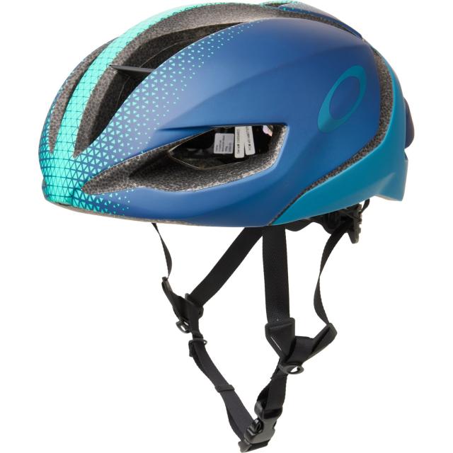 (取寄) オークリー メンズ アンド レディース エアロ5 バイク ヘルメット Oakley men and women ARO5 Bike Helmet (For Men and Women)  Navy/Balsam/Celeste