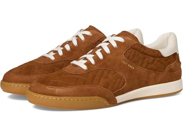 (取寄) コールハーン レディース グランドプロ スニーカー Cole Haan women Grandpro Jazlyn Sneakers Tobacco Suede/Ivory
