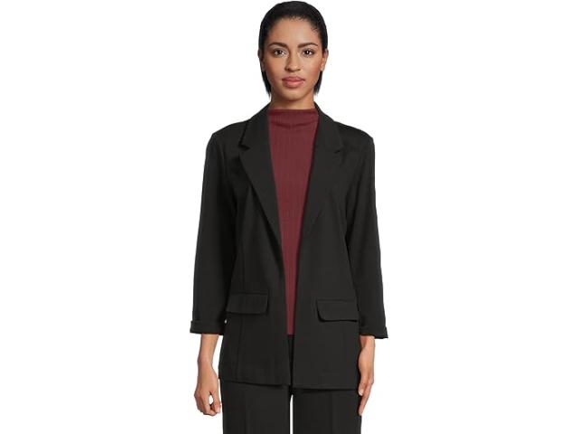 (取寄) リバプールロサンゼルス レディース ボーイフレンズ ブレーザー ウィズ プリンセス ダーツ Liverpool Los Angeles women Boyfriend Blazer with Princess Darts Black