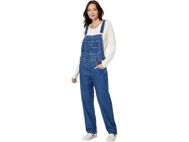 (取寄) フリーピープル レディース ウィー ザ フリー ジギー デニム オーバーオール Free People women Free People We The Free Ziggy Denim Overalls Sapphire Blue