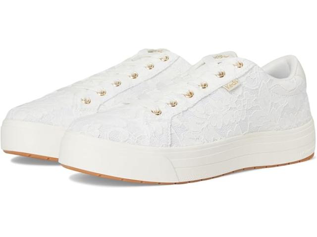 (取寄) ケッズ レディース パーク レース アップ Keds women Park Lace Up White Lace
