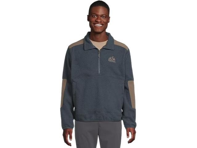 (取寄) マーモット メンズ ワンダラー ハイ パイル フリース プルオーバー Marmot men Wanderer High Pile Fleece Pullover Thunderhead/Claystone