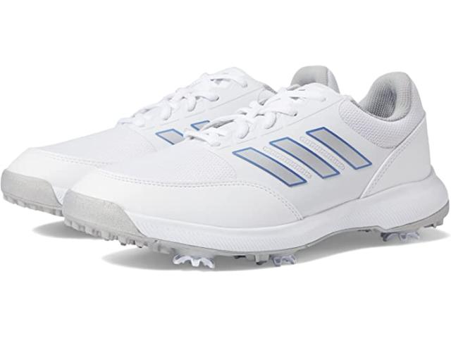 (取寄) アディダス ゴルフ レディース テック レスポンス 3.0 ゴルフ シューズ adidas Golf women adidas Golf Tech Response 3.0 Golf Shoes Footwear White/Silver llic/Blue Fusion