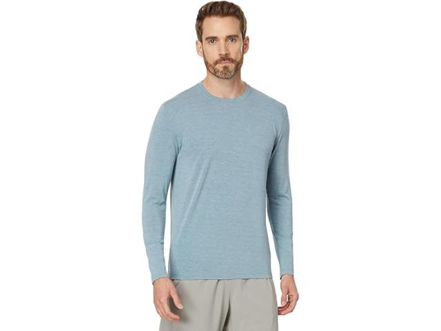 (取寄) フリーフライ メンズ バンブー シェード ロング スリーブ Free Fly men Free Fly Bamboo Shade Long Sleeve Heather Slate Blue