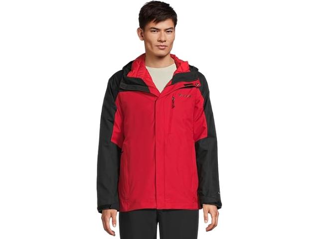 (取寄) コロンビア メンズ ウィリバード V インターチェンジ ジャケット Columbia men Whirlibird V Interchange Jacket Mountain Red/Black
