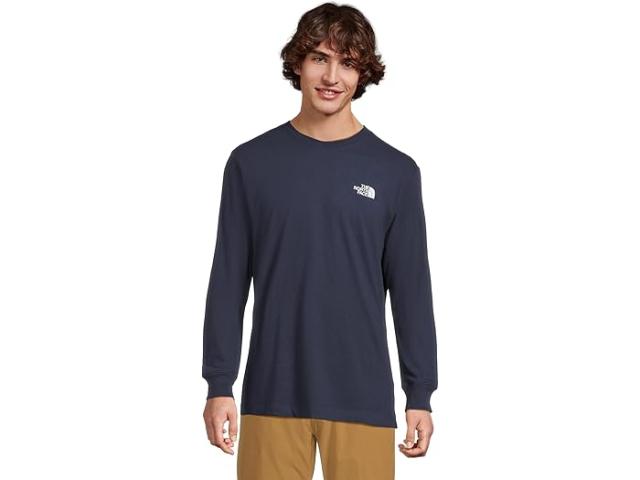 (取寄) ノースフェイス メンズ ロング スリーブ ボックス NSE ティー The North Face men Long Sleeve Box NSE Tee Summit Navy