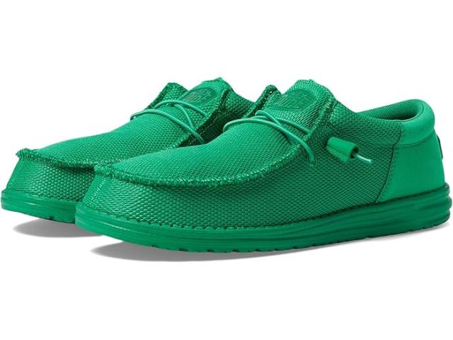(取寄) ヘイ デュード ウォーリー ファンク モノ スリッポン カジュアル シューズ Hey Dude Wally Funk Mono Slip-On Casual Shoes Kelly Green