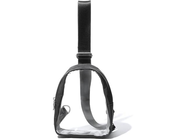 (取寄) バッガリーニ レディース クリア スタジアム ミニ スリング Baggallini women Baggallini Clear Stadium Mini Sling Black