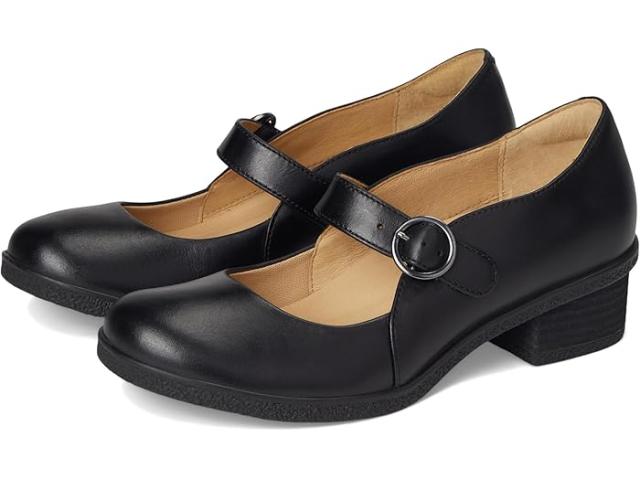 (取寄) ダンスコ レディース  Dansko women Deirdra Black Waterproof Burnished