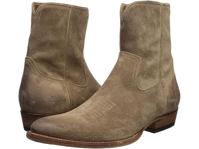 (取寄) フライ メンズ オースティン インサイド ジップ Frye men Frye Austin Inside Zip Dark Ash Oiled Suede