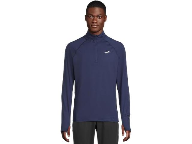 (取寄) ブルックス メンズ ダッシュ 1/4 ジップ 3.0 Brooks men Dash 1/4 Zip 3.0 Midnight