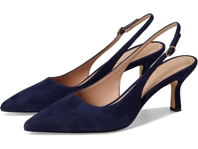 (取寄) コールハーン レディース スリング バック パンプス Cole Haan women Hansell Sling Back Pumps Midnight Moon Suede