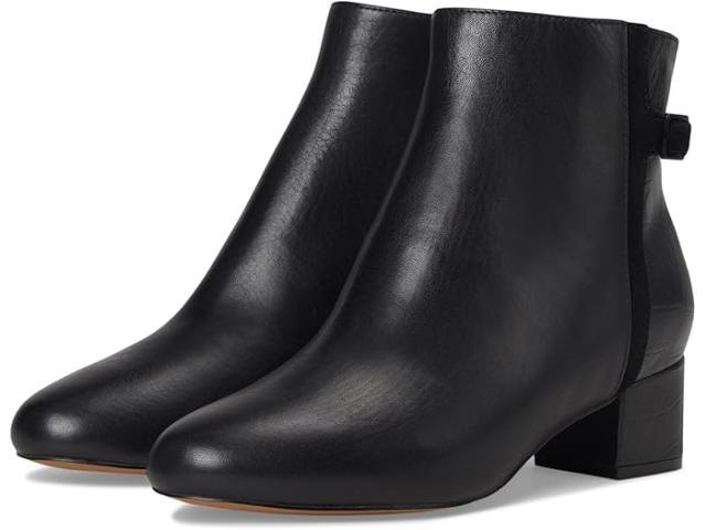 (取寄) ジョンストン&マーフィー レディース シエナ ベルテッド ブーティ Johnston & Murphy women Sienna Belted Bootie Black