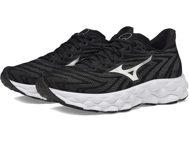 (取寄) ミズノ レディース ウェーブ スカイ 8 Mizuno women Mizuno Wave Sky 8 Black/Silver