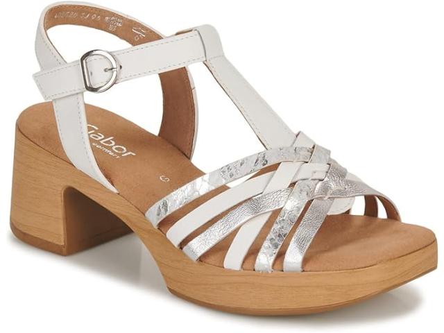 (取寄) ガボール レディース 22.723 Gabor women 22.723 White/Silver
