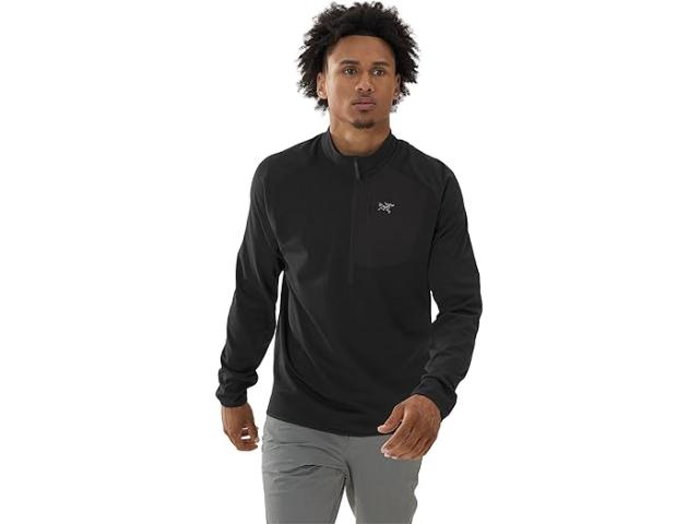 (取寄) アークテリクス メンズ デルタ 1/2 ジップ Arc'teryx men Arc'teryx Delta 1/2 Zip Black