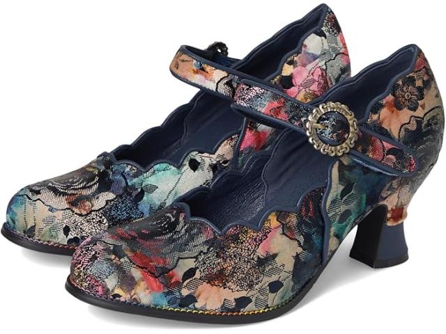 (取寄) ラルティストバイスプリングステップ レディース  L'Artiste by Spring Step women Adodora-prit Navy Multi
