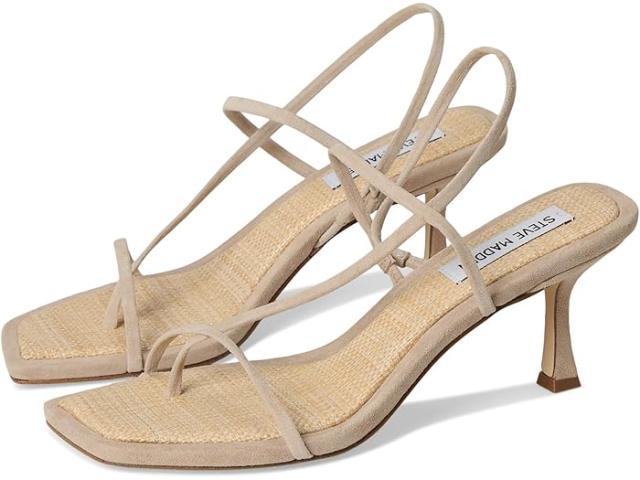 (取寄) スティーブマデン レディース ロック Steve Madden women Locke Taupe Raffia