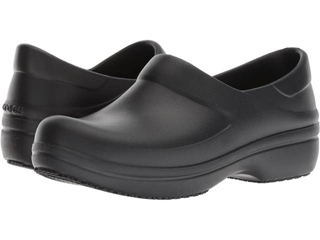 (取寄) レディース ネリア プロ リ グラフィック クロッグ Crocs Work women Crocs Work Neria Pro II Graphic Clog Black