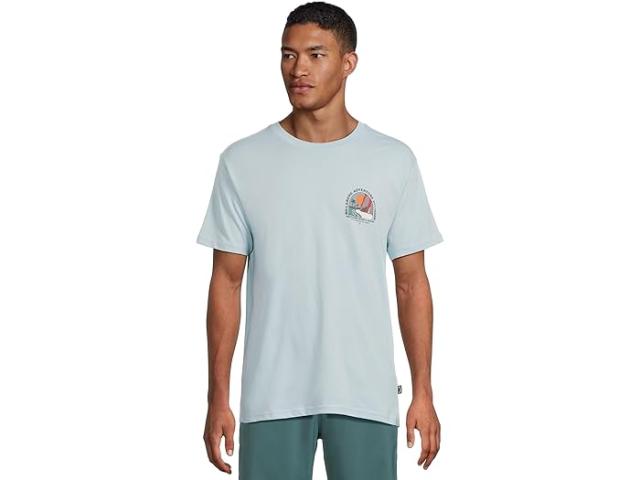 (取寄) ビラボン メンズ サンダウン アディブ ショート スリーブ Billabong men Sundown Adiv Short Sleeve Dusty Blue