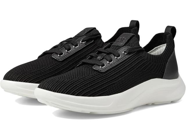 (取寄) ジョンストン&マーフィー レディース エスケープ ニット レースアップ Johnston & Murphy women Escape Knit Lace-Up Black