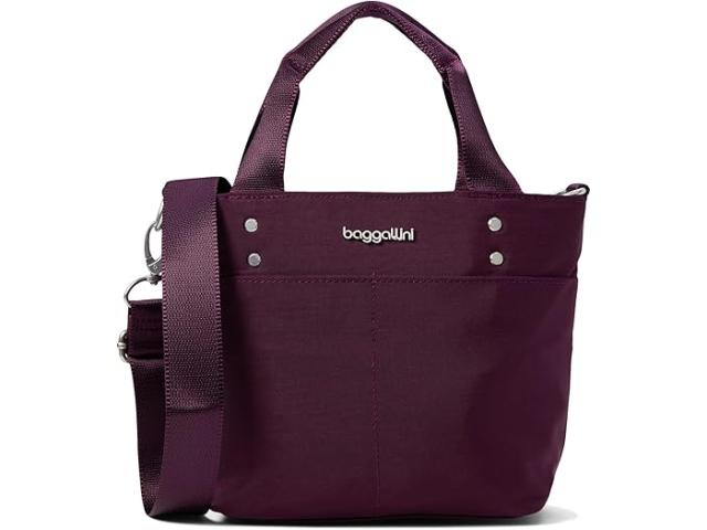 (取寄) バッガリーニ レディース ミニ キャリーオール トート Baggallini women Mini Carryall Tote Mulberry