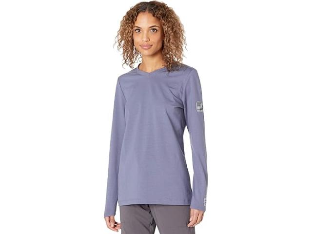 (取寄) ティンデール FRC レディース ヴァーサ V-ネック ロング スリーブ シャツ Tyndale FRC women Versa V-Neck Long Sleeve Shirt Vintage Indigo