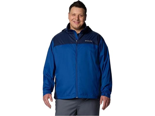 (取寄) コロンビア メンズ ビッグ アンド トール グレンネーカー レイク リ レイン ジャケット Columbia men Big & Tall Glennaker Lake II Rain Jacket Mountain Blue/Collegiate Navy
