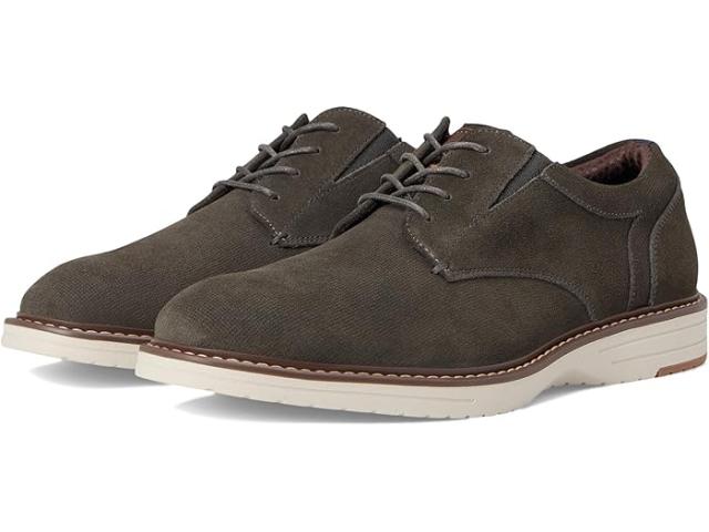 (取寄) ナン ブッシュ メンズ グリフ プレーン トゥ オックスフォード ライトウェイト アンド コンフォタブル フォア オール オケイジョンズ スエード レースアップ Nunn Bush men Griff Plain Toe Oxford Lightweight and Comfortable for all Occasions Suede Lace-Up