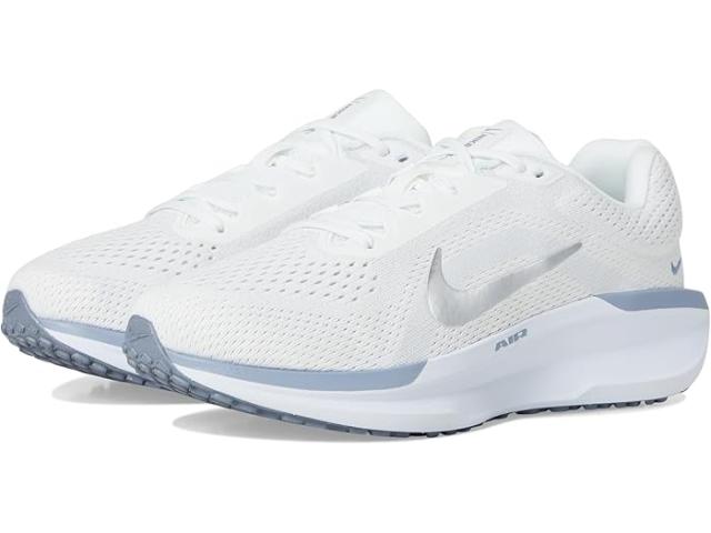 (取寄) ナイキ レディース ウィンフロー 11 Nike women Winflo 11 Summit White/llic Silver/Football Grey/Ashen Slate