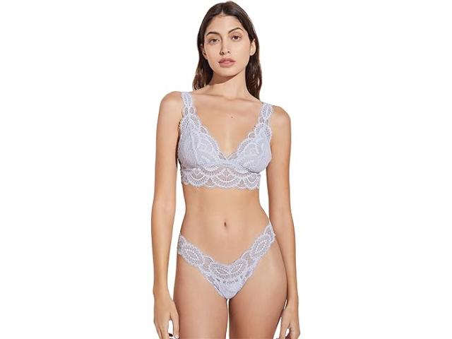 (取寄) エバージェイ レディース Mariana レース ブラレット Eberjey women Mariana Lace Bralette Ice Blue