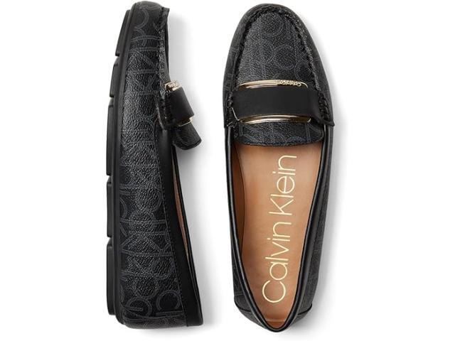 (取寄) カルバンクライン レディース レオニー   women Leonie Black Logo