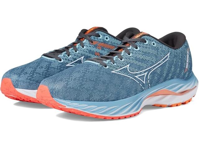 (取寄) ミズノ メンズ ウェーブ インスパイア 19 Mizuno men Wave Inspire 19 Provincial Blue/White