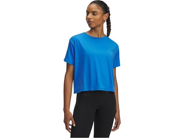 (取寄) アンダーアーマー レディース モーション ショート スリーブ T-シャツ Under Armour women Motion Short Sleeve T-Shirt Blue Atlantis/Washed Navy