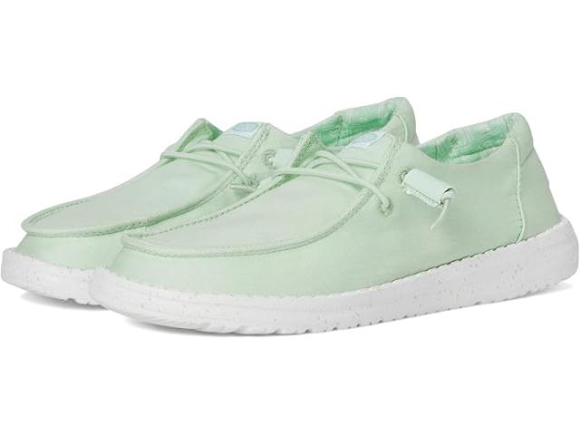 (取寄) ヘイ デュード レディース ウェンディ ストレッチ キャンバス Hey Dude women Wendy Stretch Canvas Bay Blue