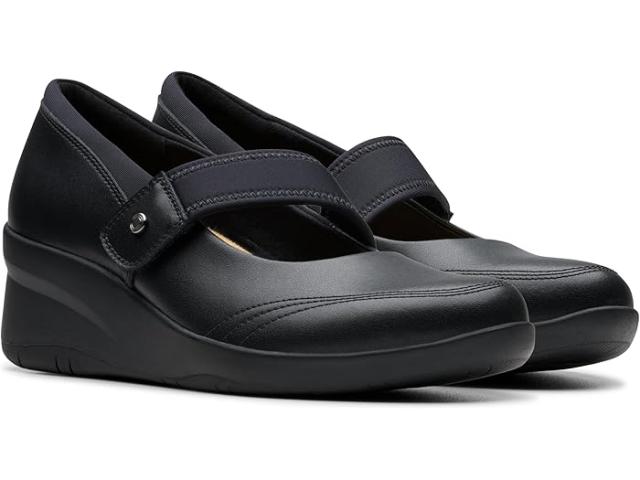(取寄) クラークス レディース メイ Clarks women Suttyn May Black Leather
