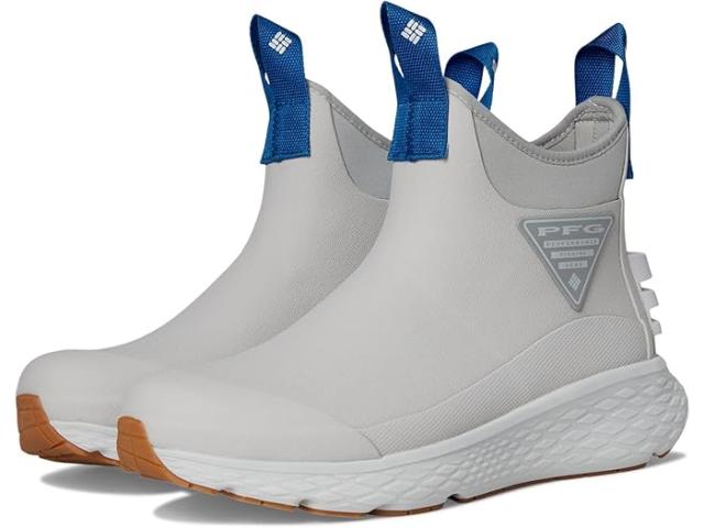 (取寄) コロンビア レディース パフォーマンス フィッシング ギア プロ スポーツ ブーツ Columbia women PFG Pro Sport Boots Grey Ice/Vivid Blue